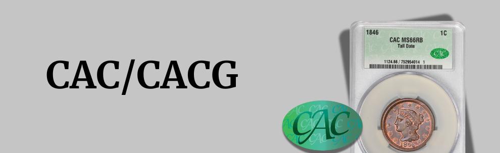 CAC Sticker: Paradime Coins Rare US Numismatic Collectibles