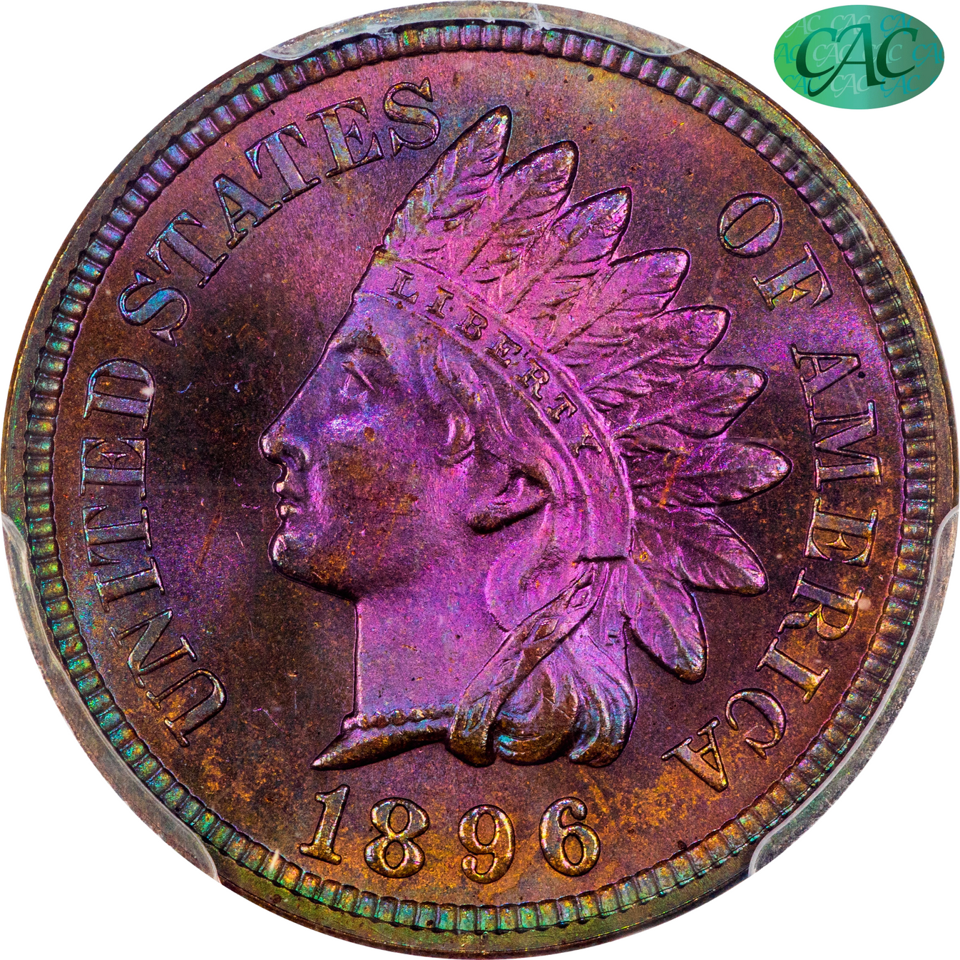 1896 1C PR66 BN PCGS CAC – Paradime Coins