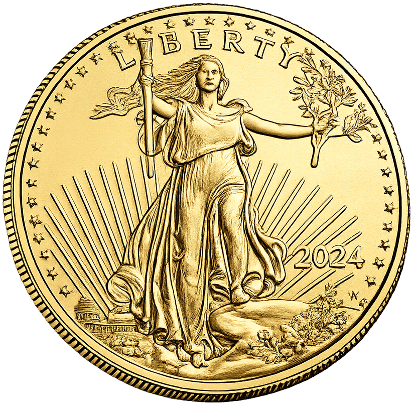 2026 1/4 oz American Gold Eagle Coin BU – Paradime Coins