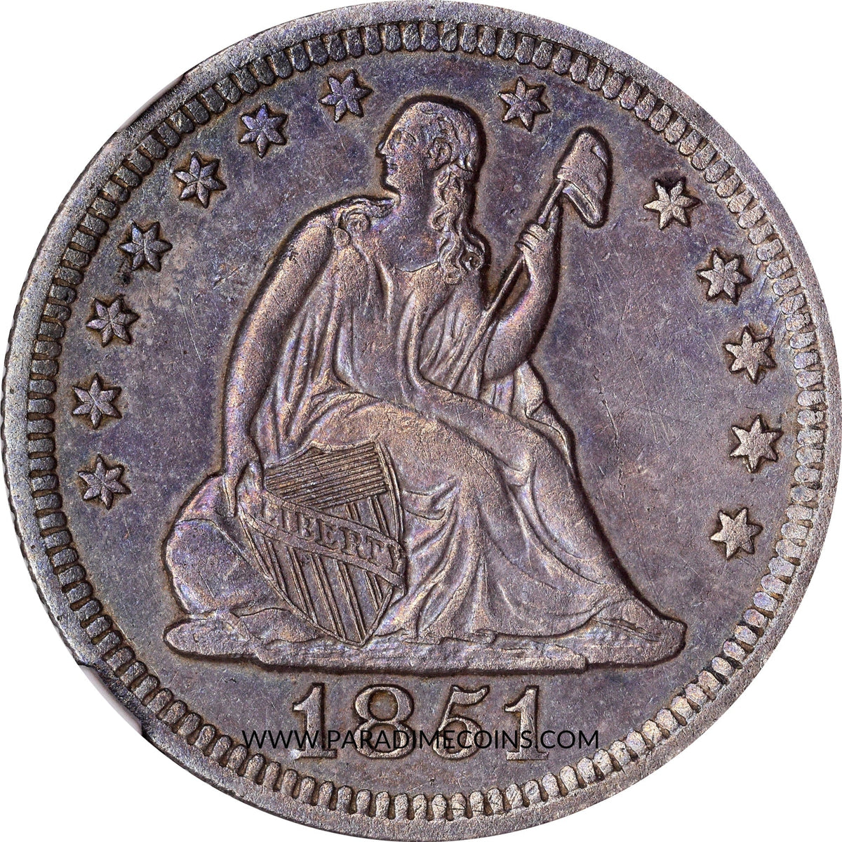 1851-O 25C AU50 NGC - Paradime Coins US Certified Rare Coins PCGS CAC ...